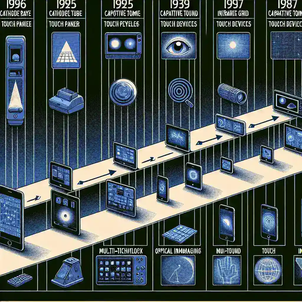 What were the major milestones in touchscreen technology? - SocialSage